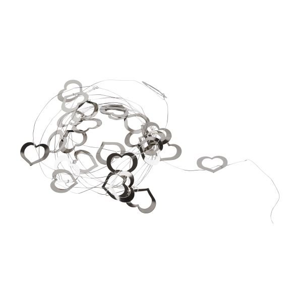 Ranke m. hjerter sølv | 2HAVE | Fri fragt fra 599,-